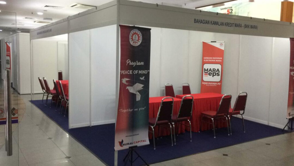 Shell Scheme Booth Malaysia | Custom Exhibition Stands | MT Resources